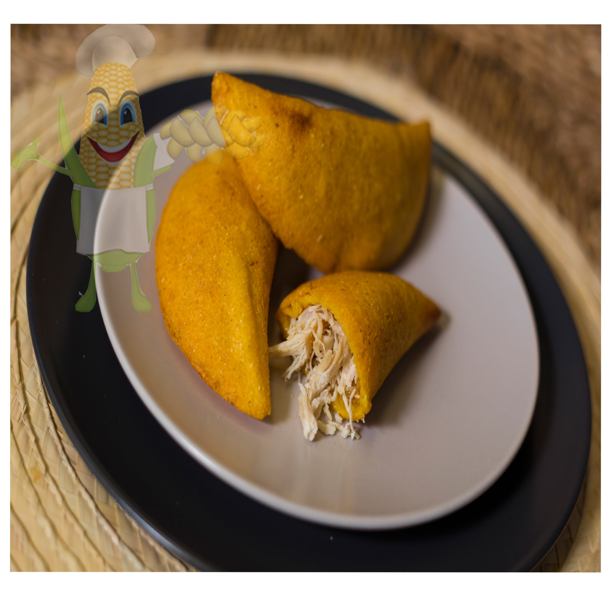 Empanadas de Pollo – Happy Corn – Empanadas de maiz